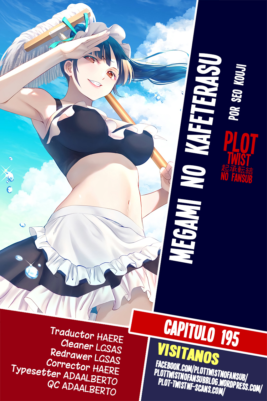Plot Twist No Fansub Megamii No Kafeterasuu Capítulo 195